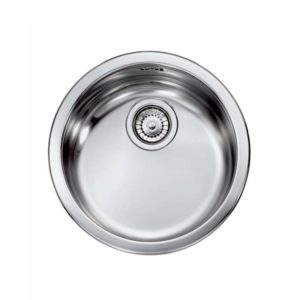 Telma stainless steel round kitchen sink - Oxford House
