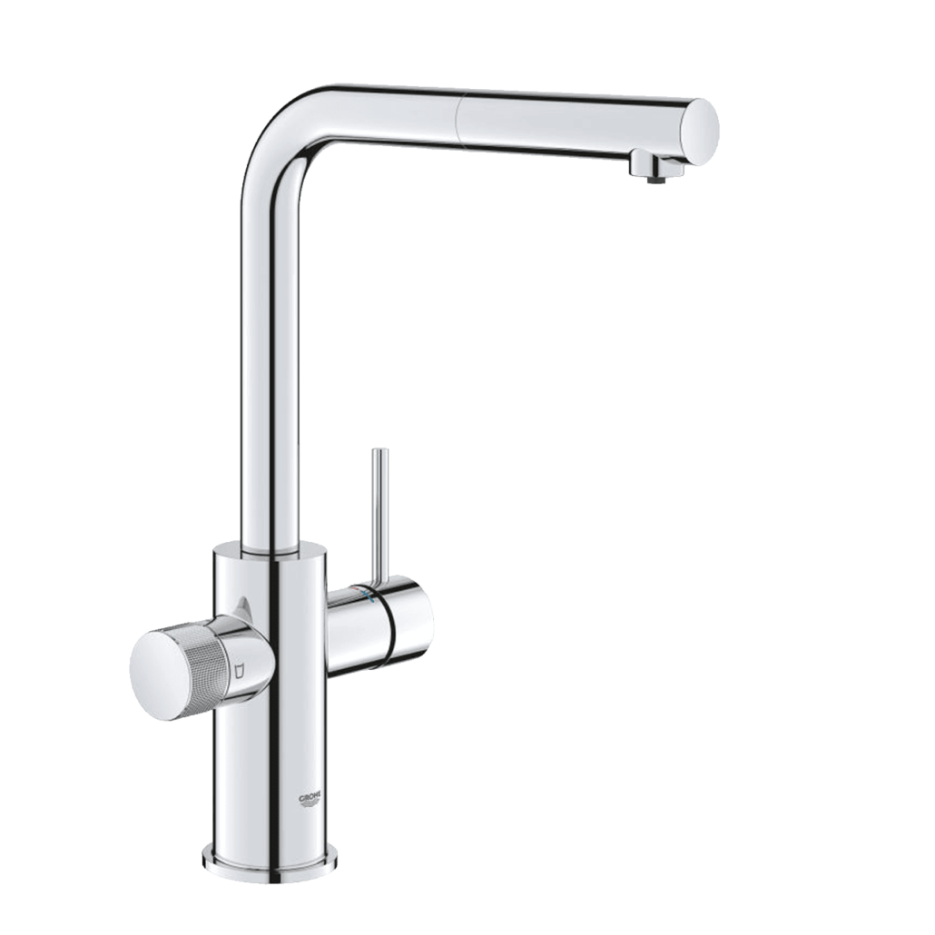 Grohe 30590-000 Blue single-lever dual function mixer with RO filter ...