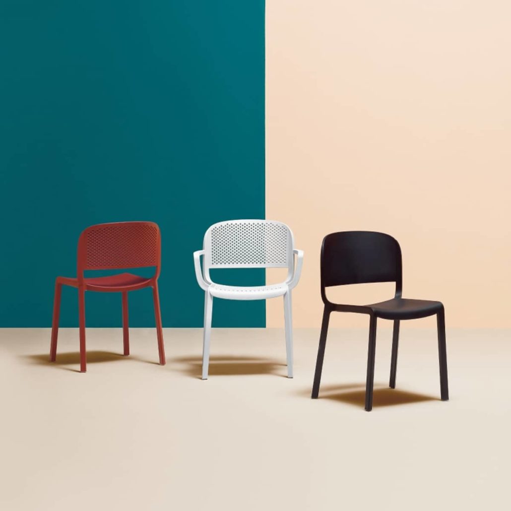 Dome Dining Chair by Pedrali – Modern & Comfortable Seating