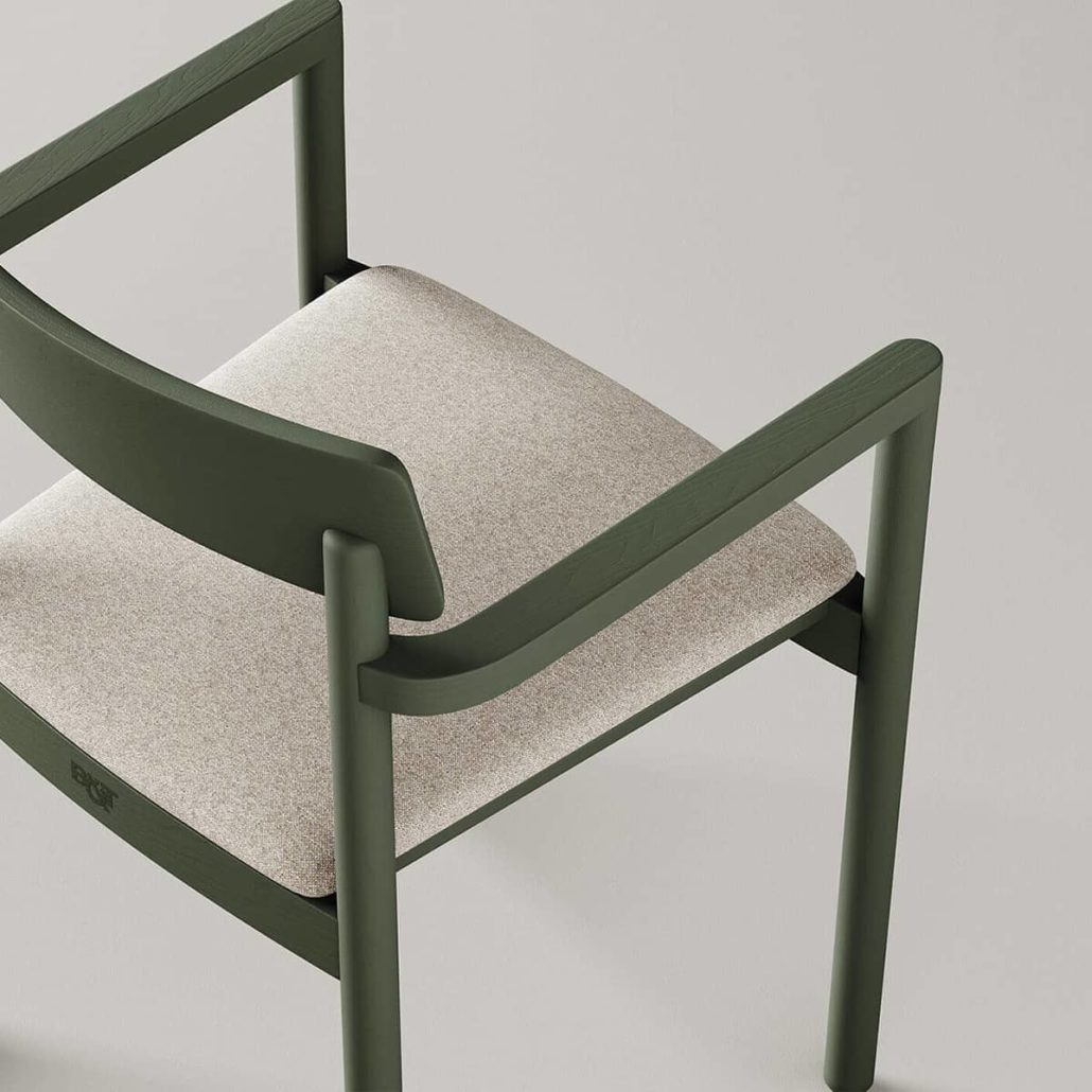 Mika Wood Dining Chair – Stylish & Durable Seating in Malta