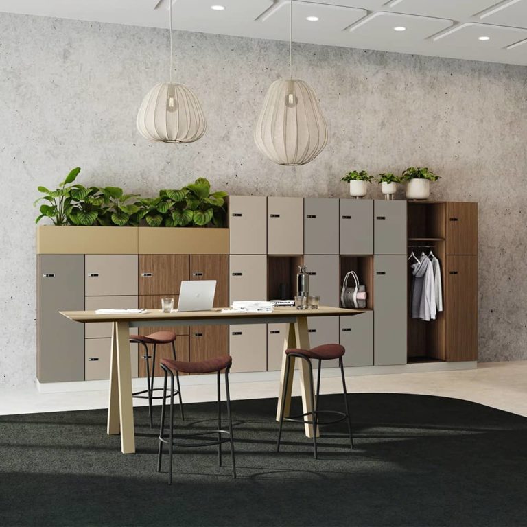 Lockers: WorkValet Lockers by Steelcase - Oxford House Malta