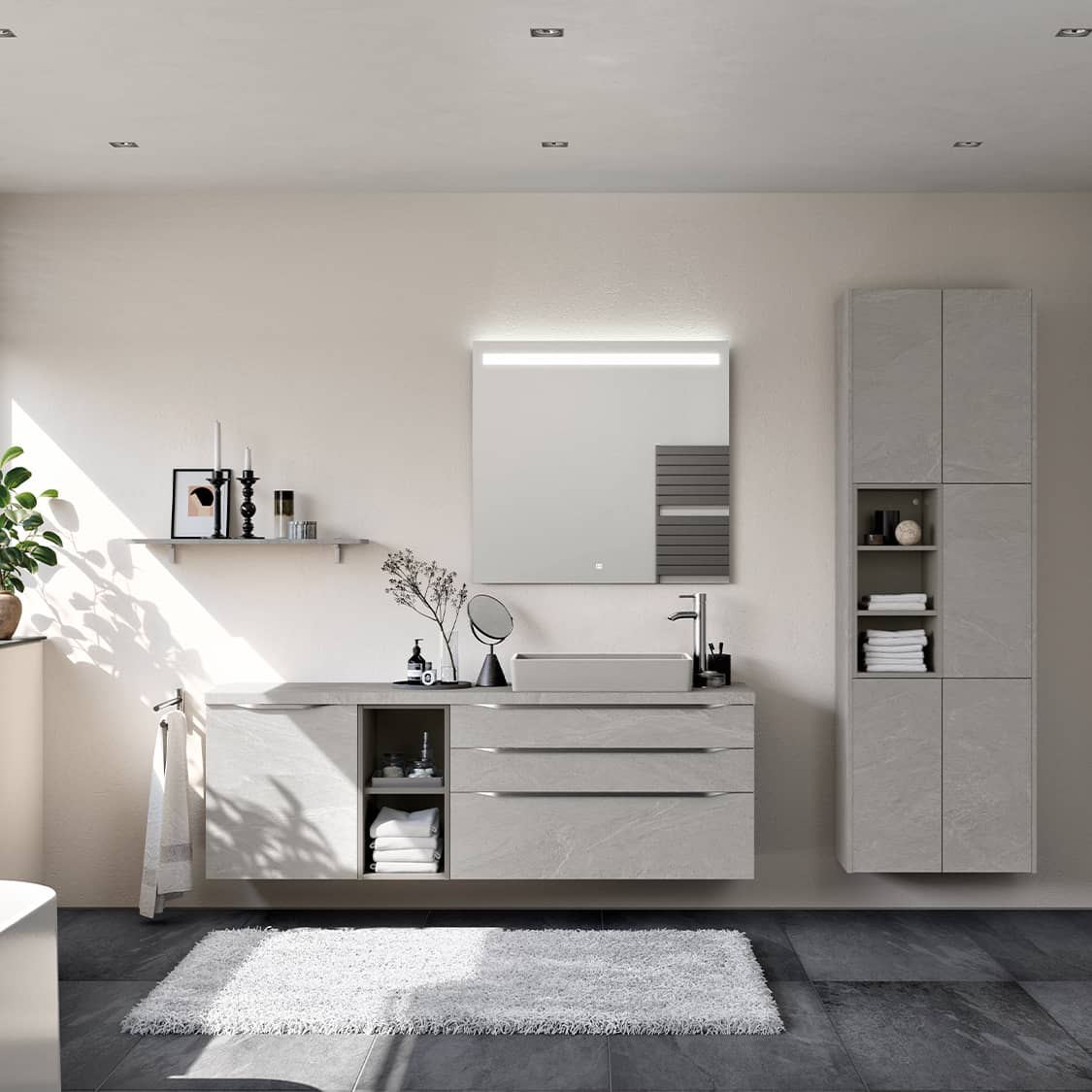 Bathroom Vanity Units - Oxford House Malta