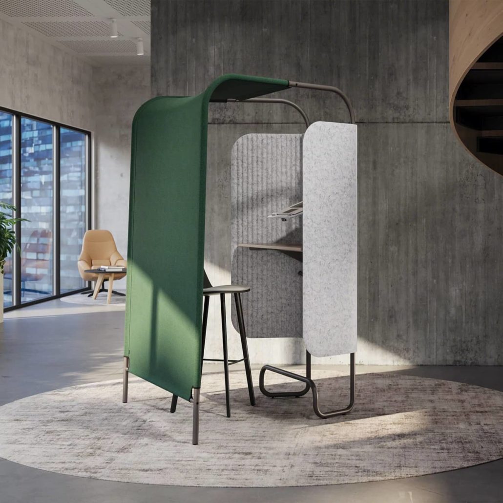 Steelcase Flex Kiosk - Oxford House Malta